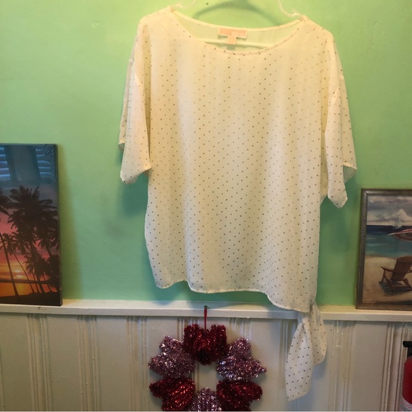 Michael Kors | Tops | Michael Kors Top With Stars | Poshmark
